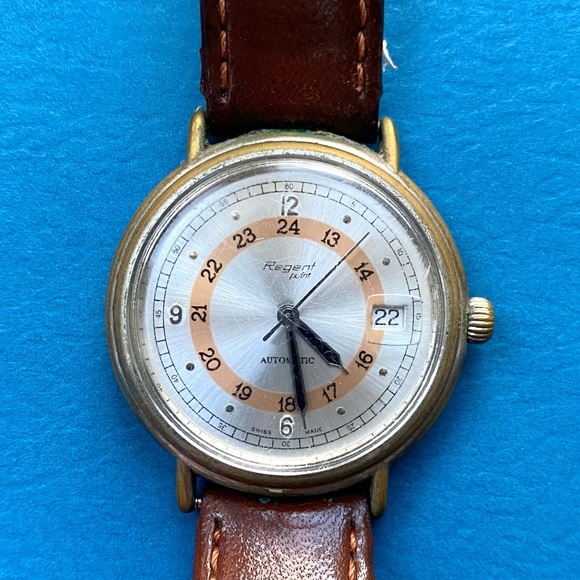 Regent | Accessories | Vintage Regent Mens Automatic Swiss Watch | Poshmark